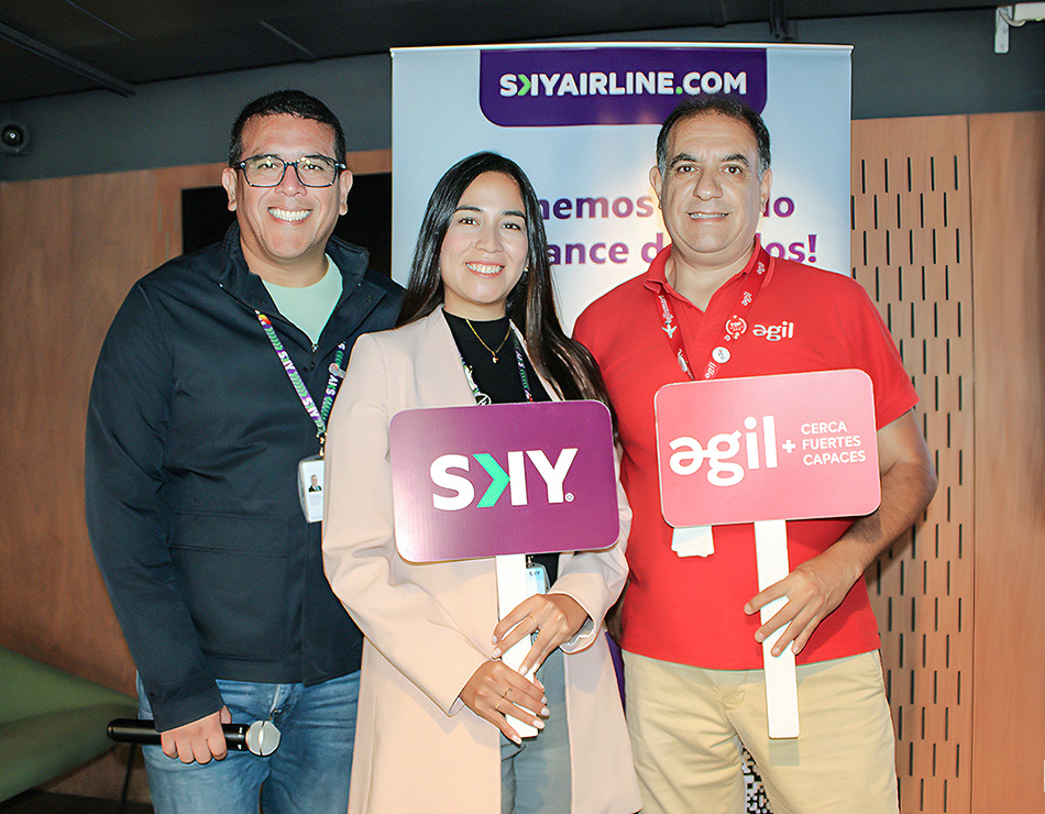 CAPACITACIÓN DE AGIL Y SKY - T News