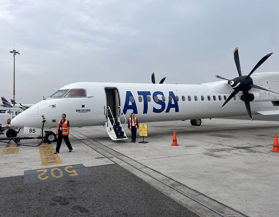 ATSA INAUGURA VUELO A ANDAHUAYLAS - T News